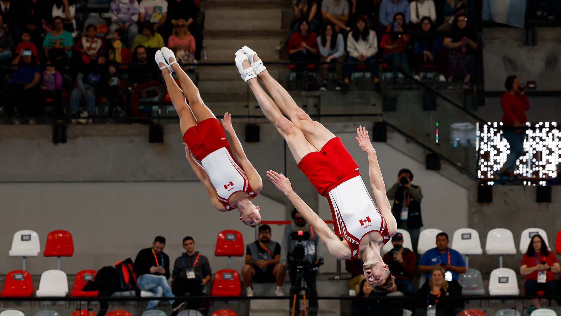 Double-Mini Trampoline | Gymnastics Canada